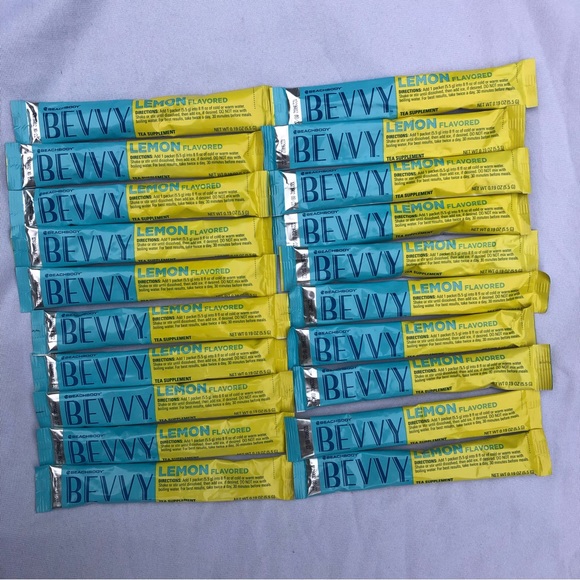 Beachbody | Other | Beachbody Bevvy Lemon Flavored 4 Packets | Poshmark